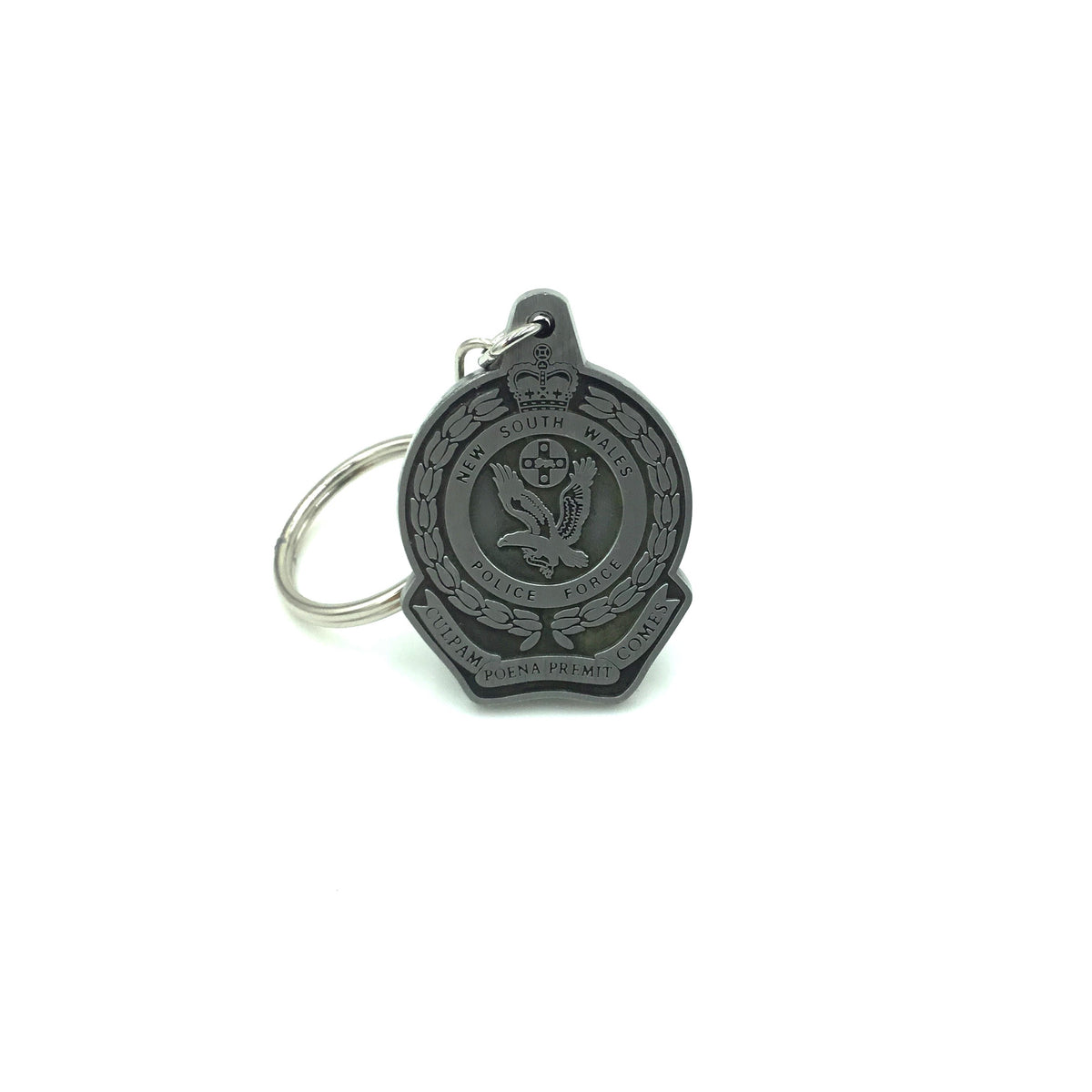 Keyring - Pewter NSWPF – nswpoliceshop
