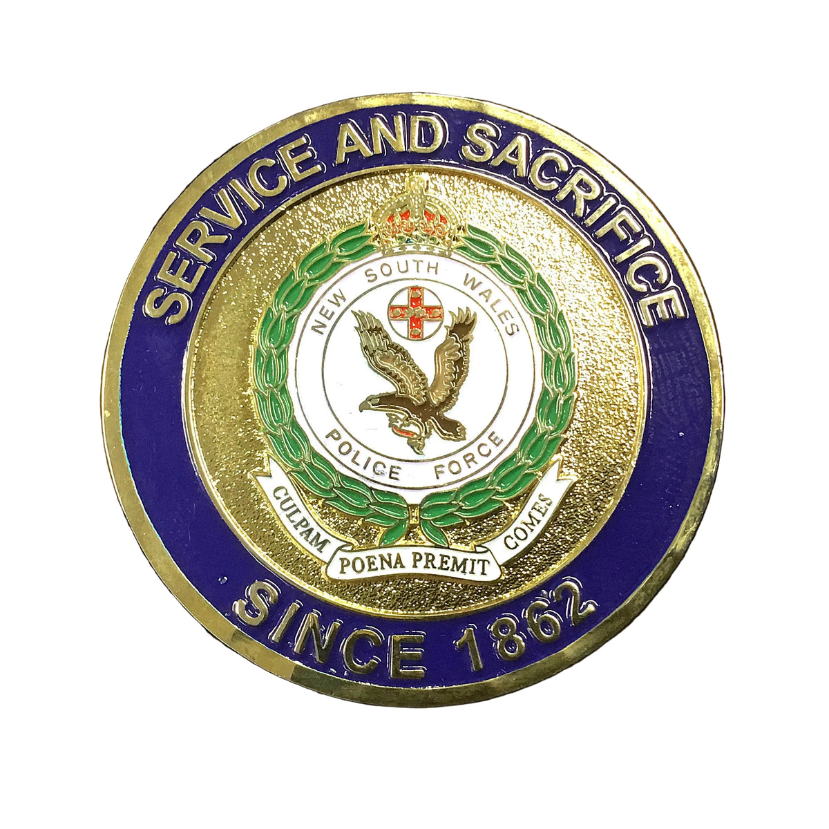 Coin - Service and Sacrifice - Police Caps – nswpoliceshop