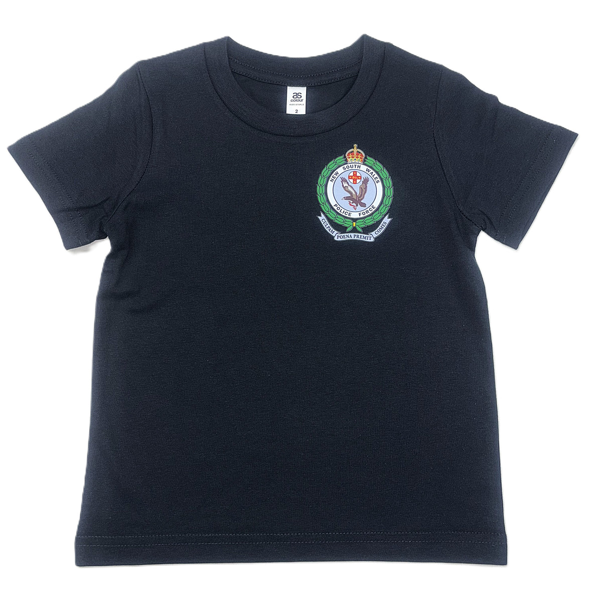 T Shirt - Kids NSWPF Full Colour Print - Navy – nswpoliceshop